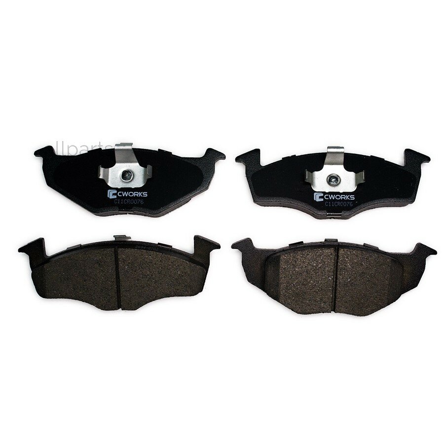 CWORKS C11CR0076 Колодки тормозные передние (Low Metallic) SEAT / SKODA / VW /