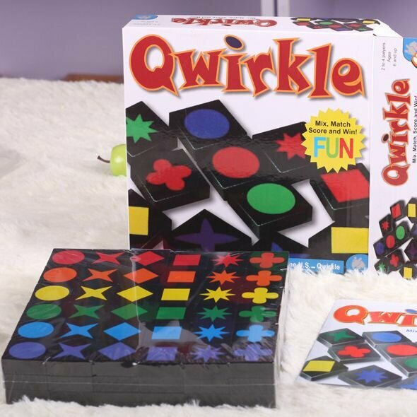 Qwirkle (Квёркл) настольная игра для всей семьи, стратегия, 2-4 игрока=v=
