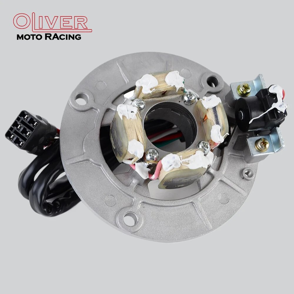 Катушка статора магнето для Yamaha YZ250 YZ250F YZ450 YZ450F YZ400 YZ400F YZ426 YZ426F 5SF-85560-00 5BE-85560-00 генератор YZ 250