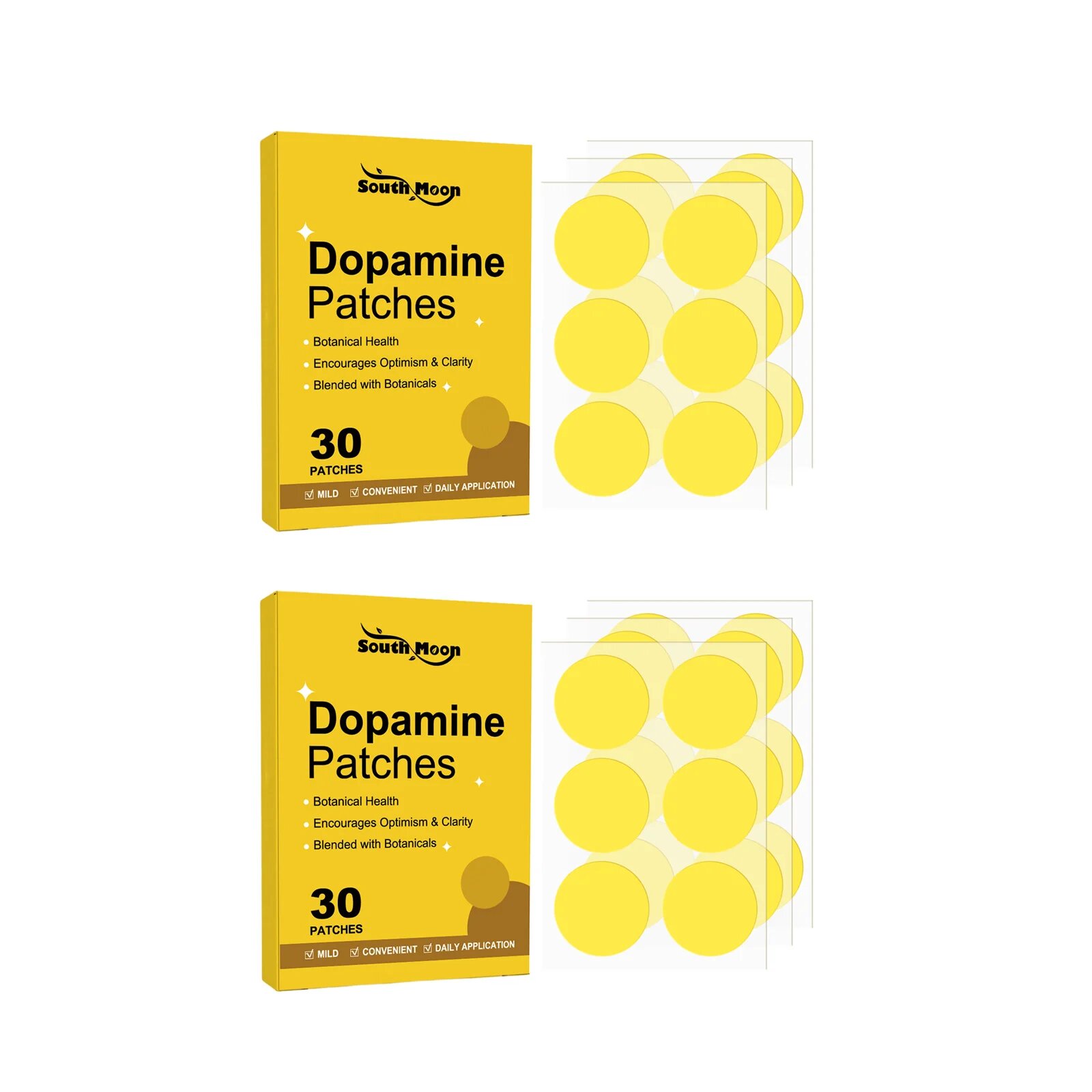Пластыри дофамина SOUTH MOON для взрослых 60pcs