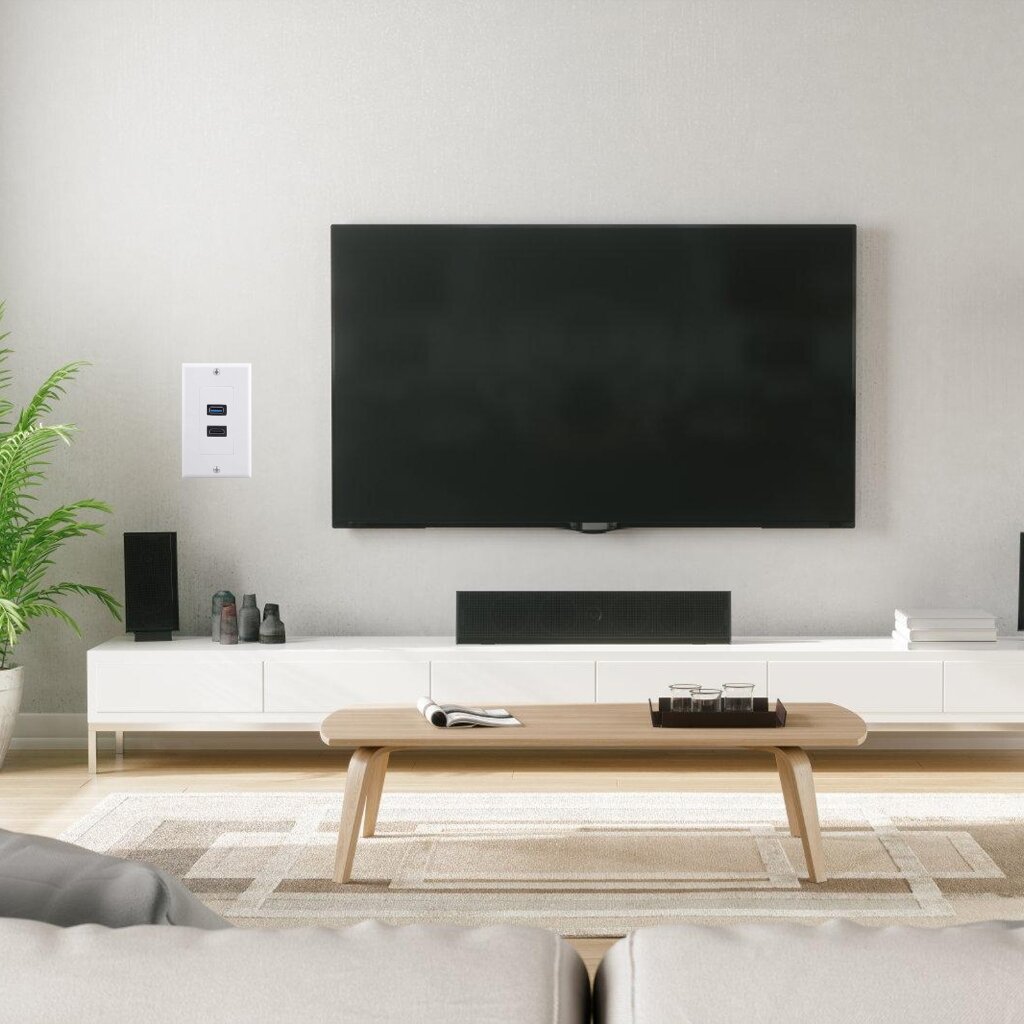 USB3.0 HDMI Настенная панель — фото 1