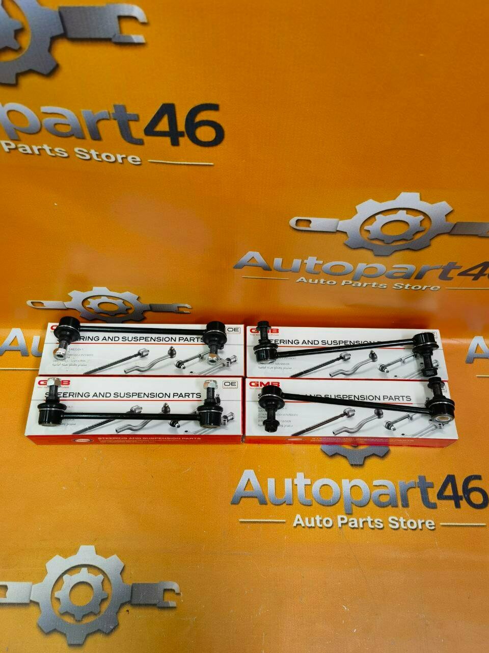 Стойки стабилизатора заднего и переднего комплект Хендай Туксон 1 2004-2012, Hyundai Tucson 1 2004-2012, 4 шт, GMB Корея