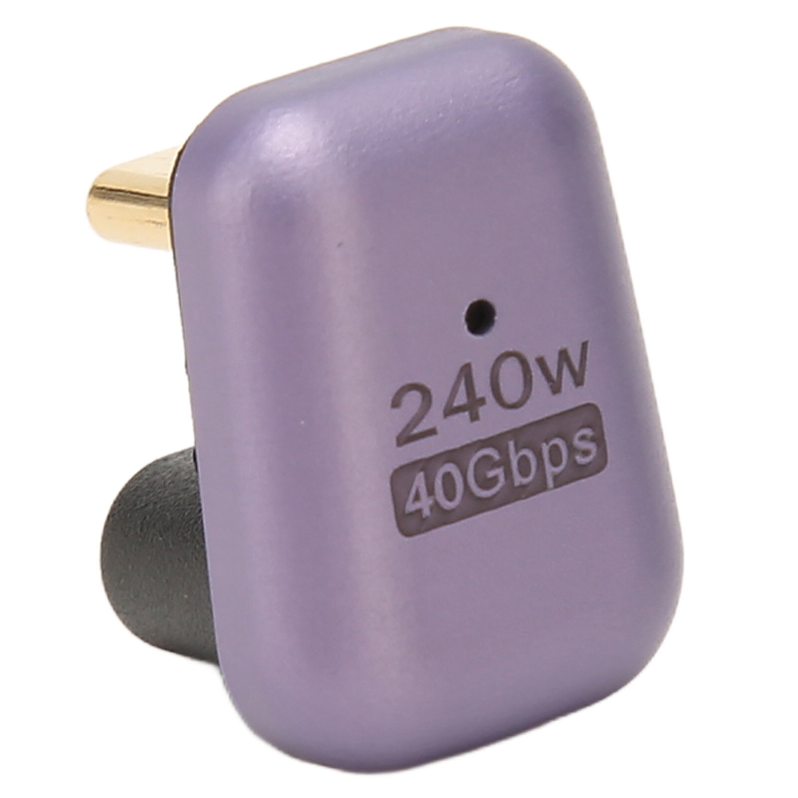 Адаптер типа C "мама-папа" 40 Гбит/с 240 Вт, U-образный, с поддержкой 8K, 180-градусный USB-адаптер C для телефона, ноутбука, ПК
