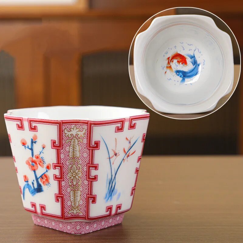 Керамическая чашка для чая RI ONIY TEASET 100 мл, D, 6x7cm 100ml