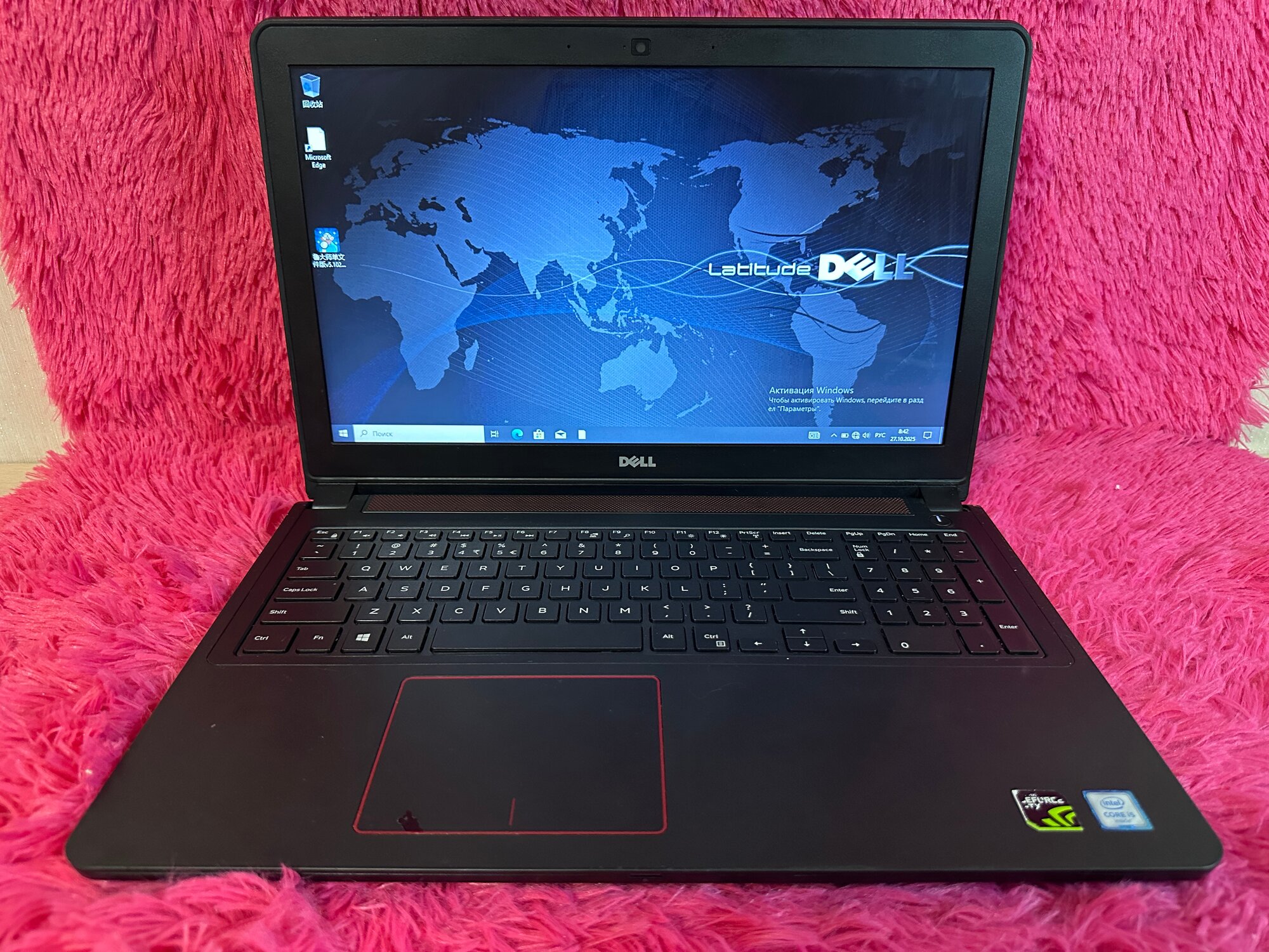 Игровой ноутбук Dell p57f i5 6300h gtx 960 4gb 16gb ram 512 ssd