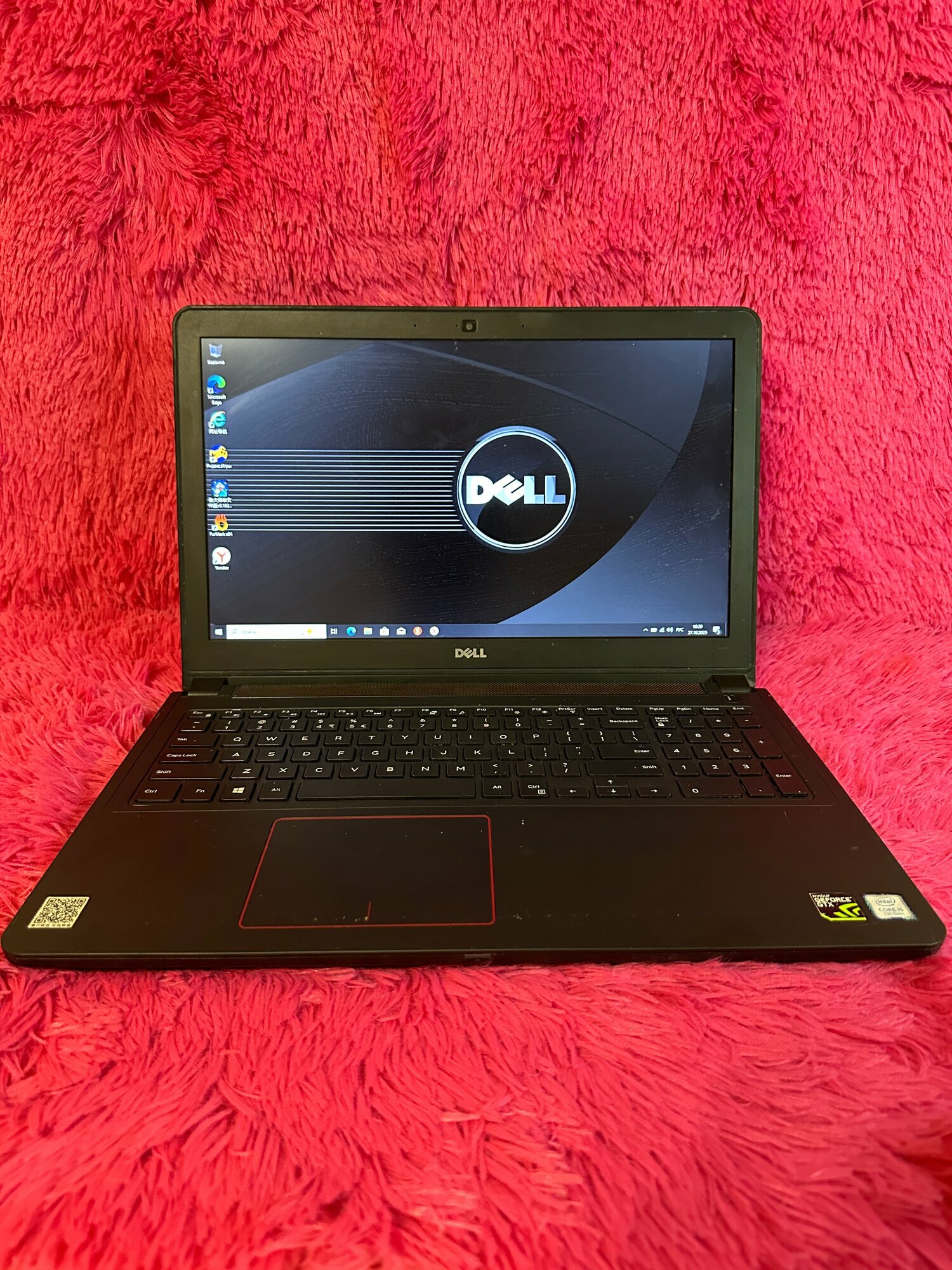Игровой ноутбук Dell p57f i5 7300h gtx 1050 4gb 8gb ram 512 ssd