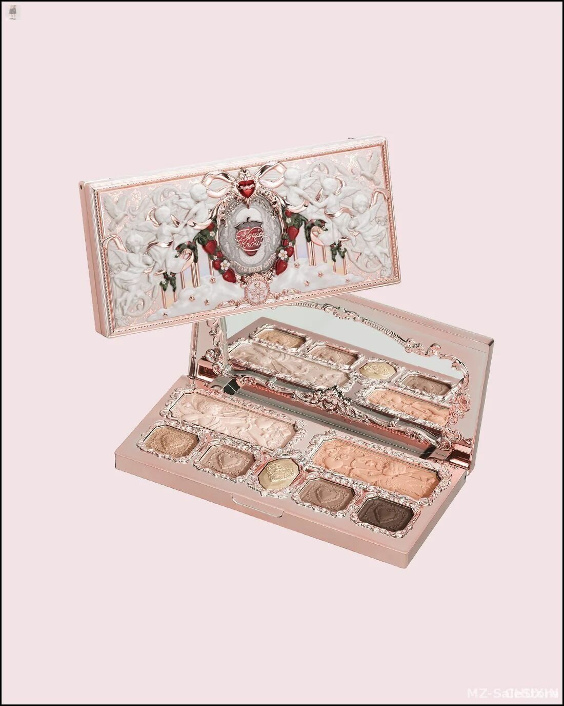 Эксклюзивная палитра теней для век Flower Knows Клубничная