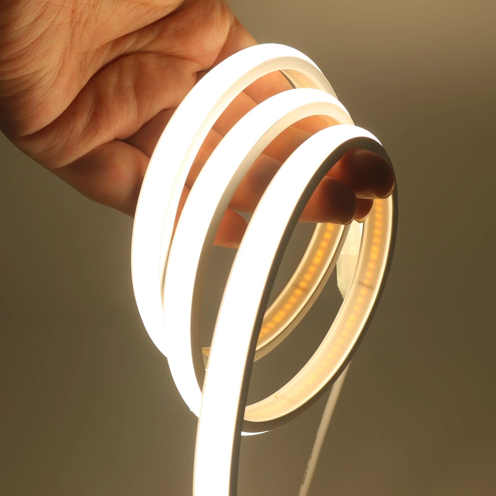 Светодиодная лента KISUFU COB 320 светодиодов Natural 4500K, 320LEDs-M 12V 2M