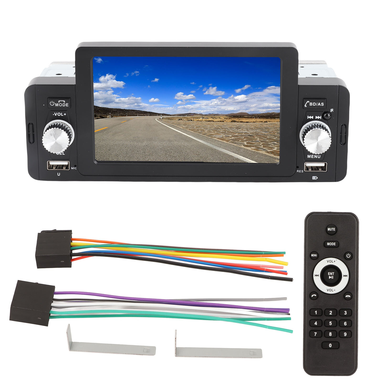 5in Car Stereo Radio High Definition Multimedia Video Receiver MP5 Player Mirror Link For Android Auto