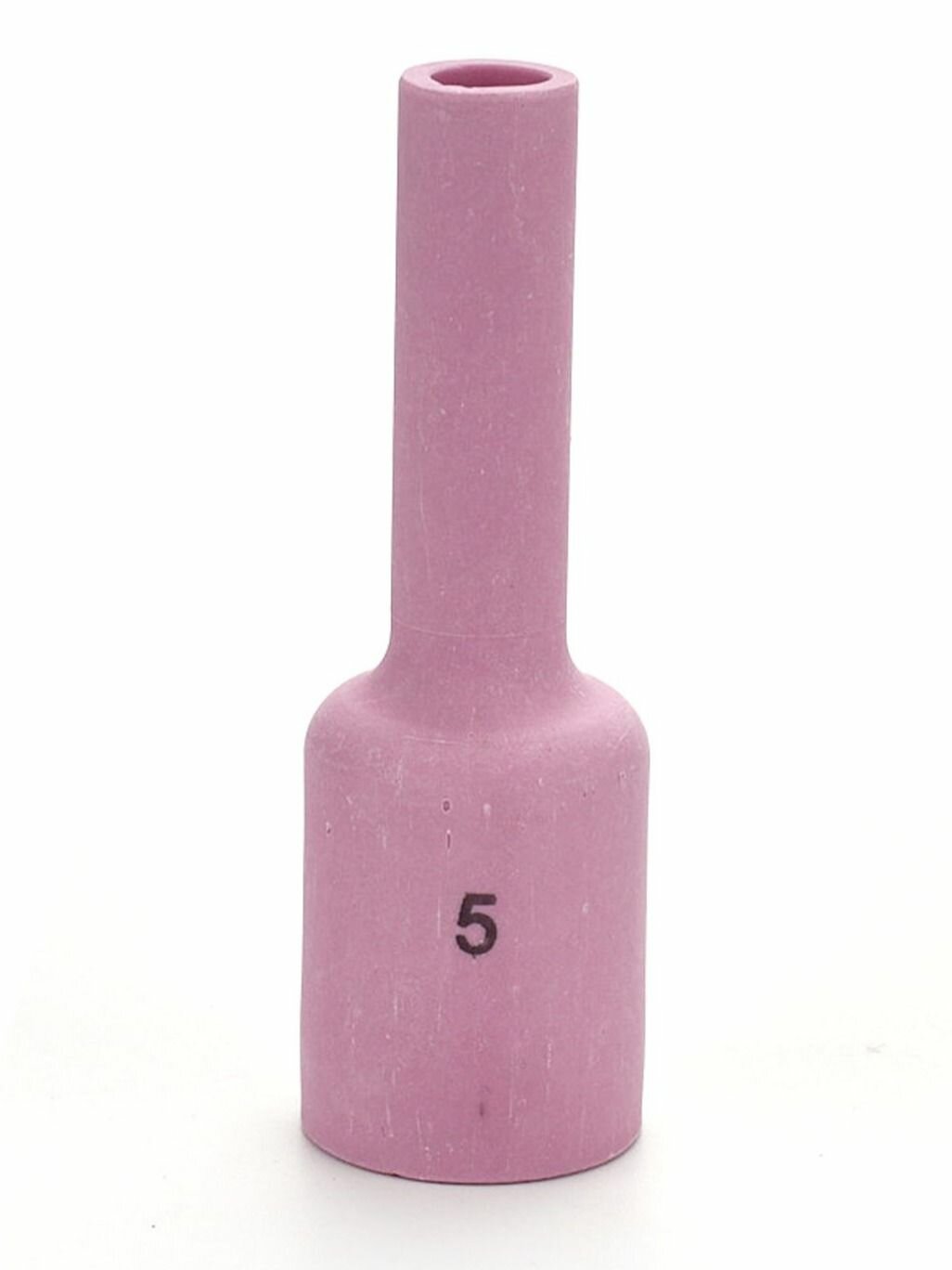 Газовое сопло GROIT №6 (ф 9,5) L76 (54N16L) длинное 5 шт керамическое, для аргонодуговой сварки (TIG/WIG)