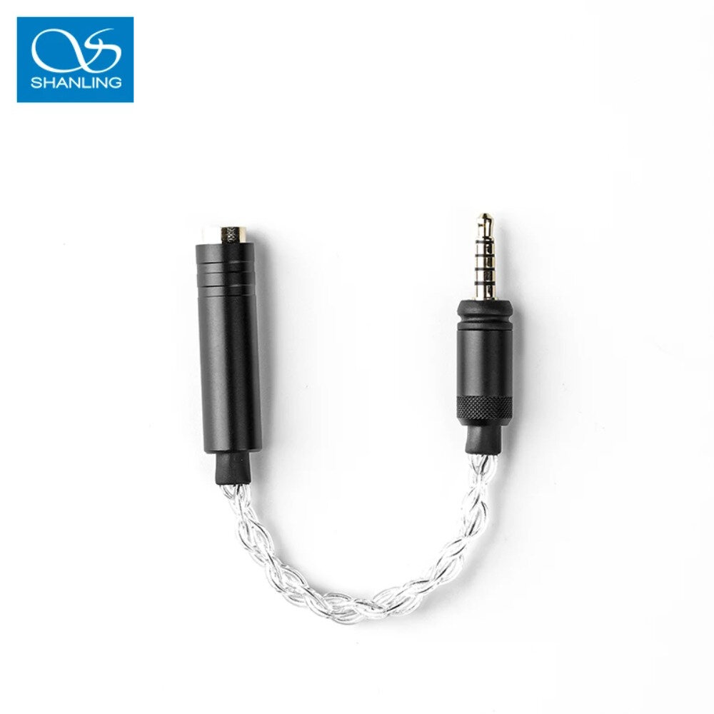 SHANLING M0 PRO 5-контактный Аудиокабель-адаптер С Балансировкой От 3,5 Мм До 4,4 Мм Для HIFI MP3-плеера M0 PRO