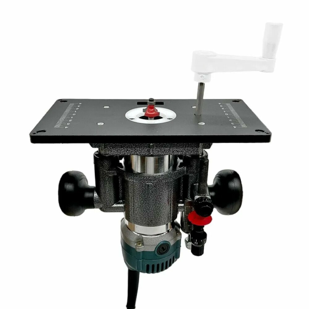 Верстак для деревообработки, Алюминиевый фрезерный стол, Система подъема маршрутизатора, полный комплект для 65 мм универсальной Обрезной машины