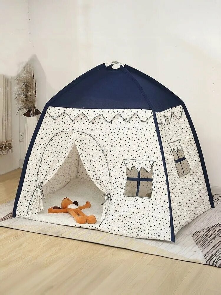 Палатка детская игровая, детский домик, Палатки для мальчиков и девочек.135X105X125CM