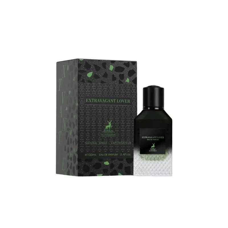 Парфюмерная вода Alhambra Extravagant Lover 100 мл мужской / Алхамбра Экстравагант Лавер / Экстравагантный любовник