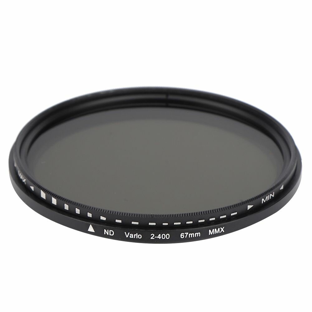 Кольцевой нейтральный фильтр Junestar 67мм ND2-400 для камер Canon, Nikon, Sony, Pentax, Olympus, Fuji, 100% новый