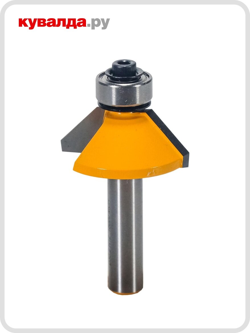 Фреза по дереву энкор ф30.2х13, 45°, хв. 8мм кромочная конусная