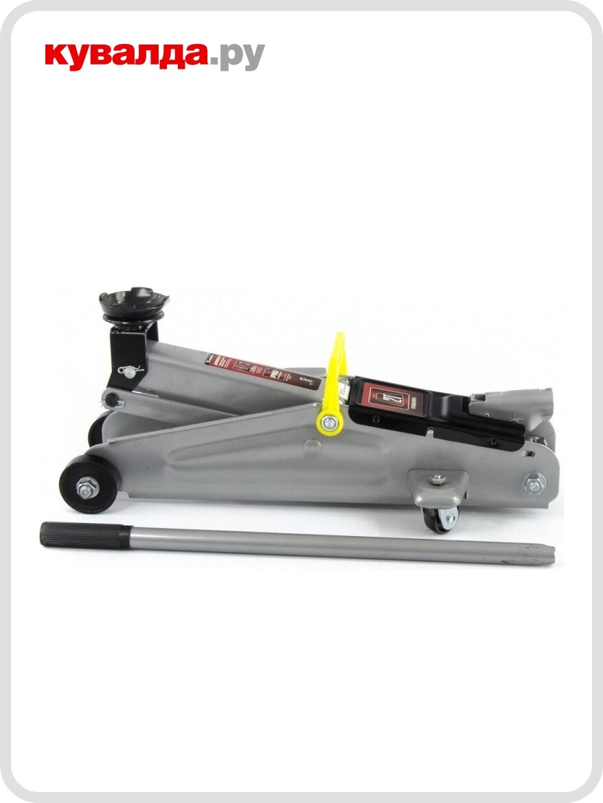 Домкрат подкатной MATRIX 2,0 т 135 - 385 мм Master в пластиковом кейсе 51028