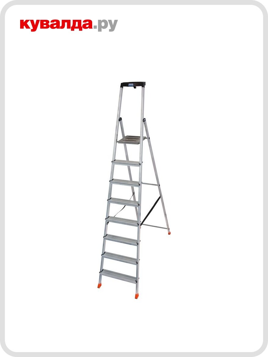 Стремянка алюминиевая KRAUSE MONTO SAFETY 8 ступеней
