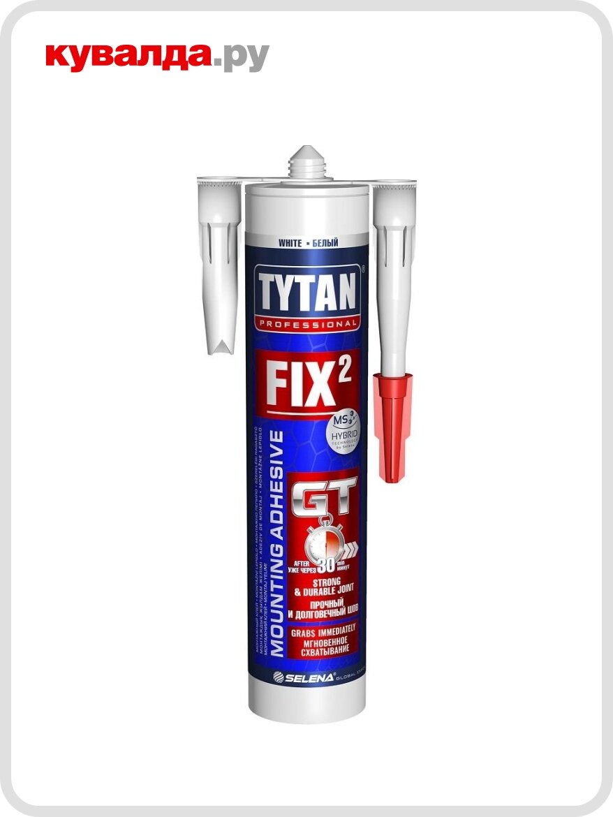 Клей монтажный Tytan Fix2 GT (290мл)