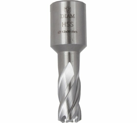 Сверло корончатое DIAM HSS 12x30 Extra Line (металл)