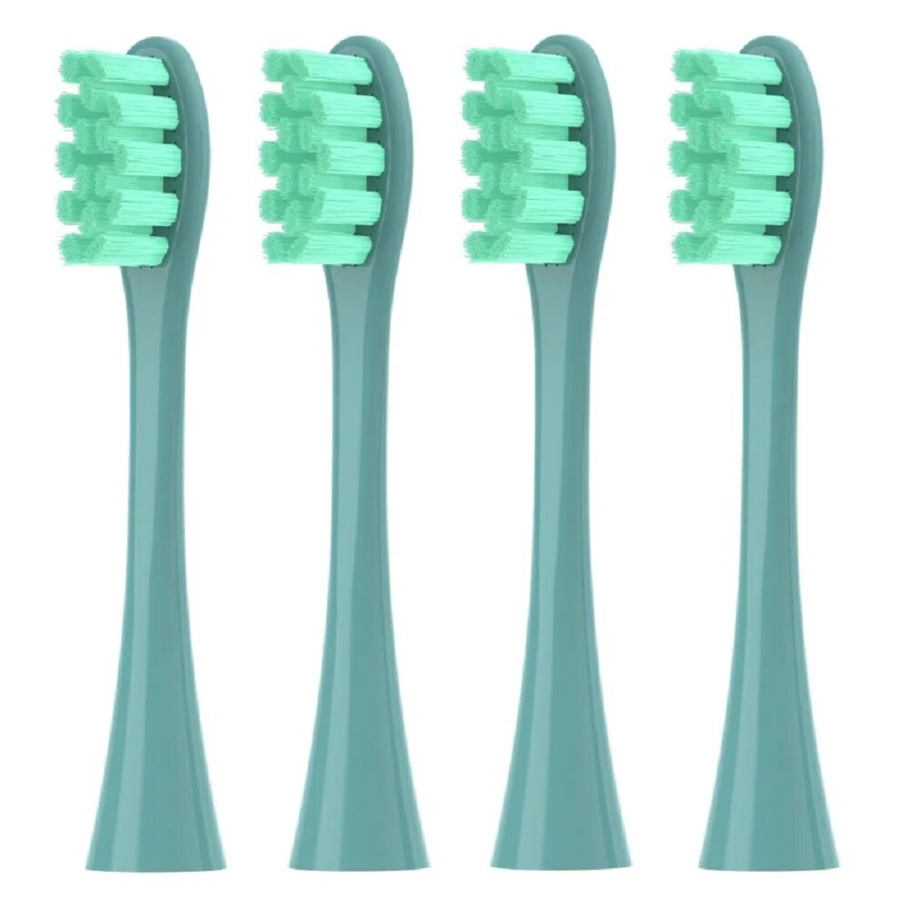 Насадки для зубной щетки Oclean 4 шт. 4pcs green