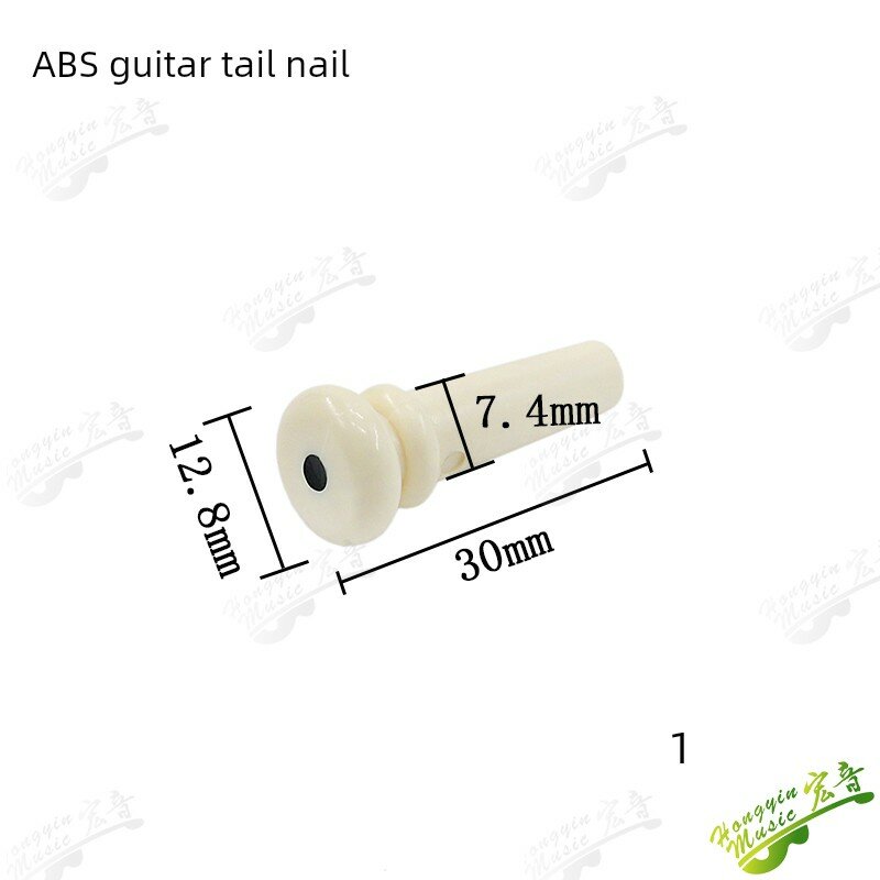 Зажим для ремня гитары из утолщенного АБС-пластика, крепление для ремня, аксессуары для гитары Hongyin 1 хвостовой