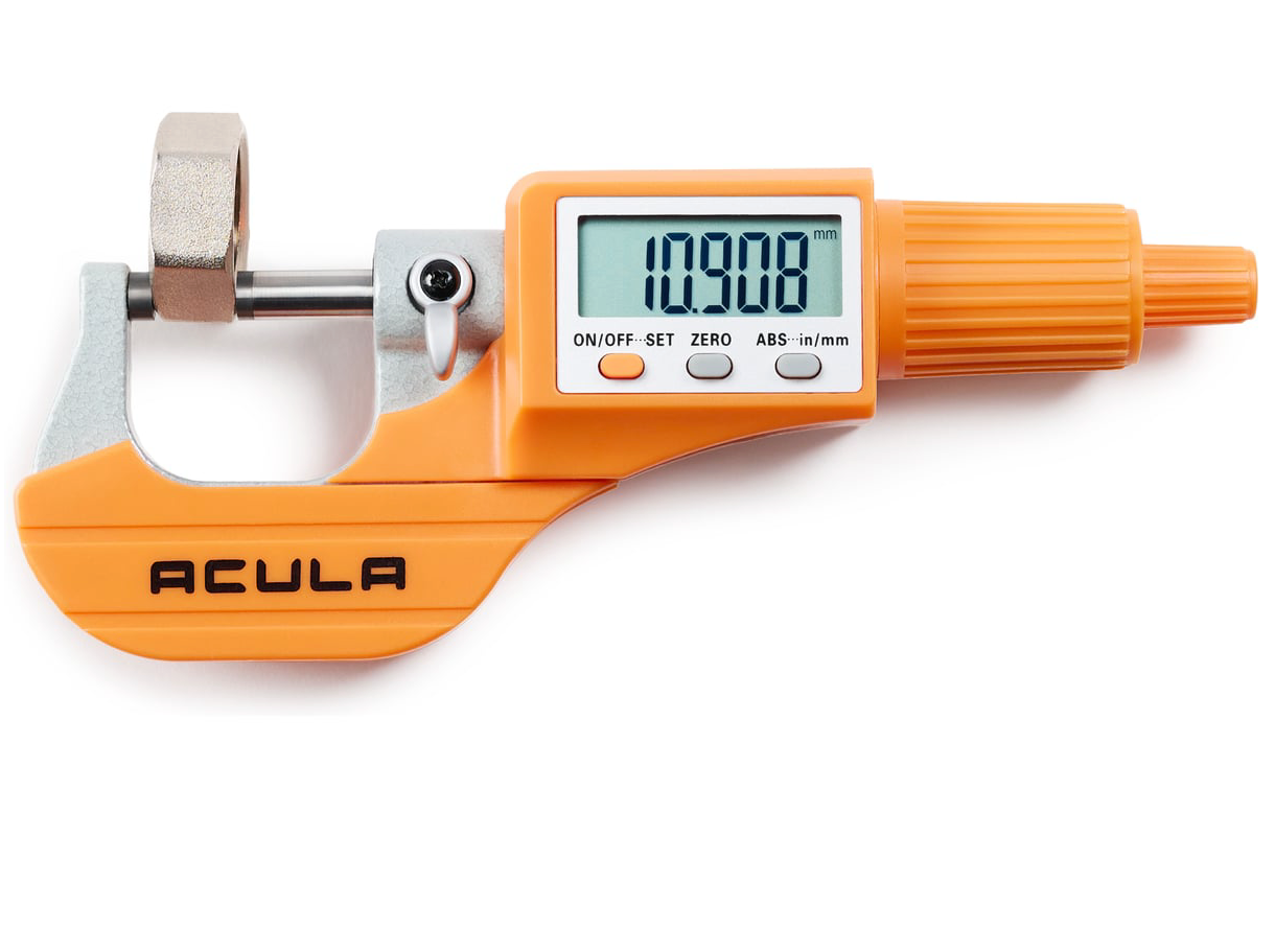 Профессиональный электронный микрометр (0-25 мм, I класс точности) ACULA DM 0-25 LA00134