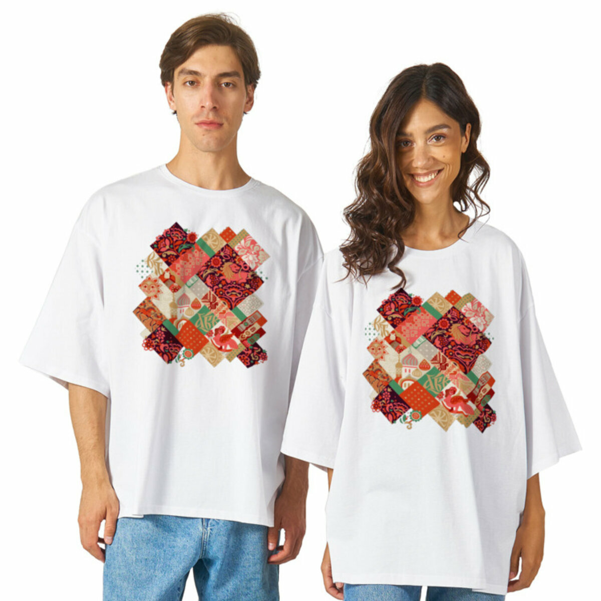 Футболка спортивная Оверсайз