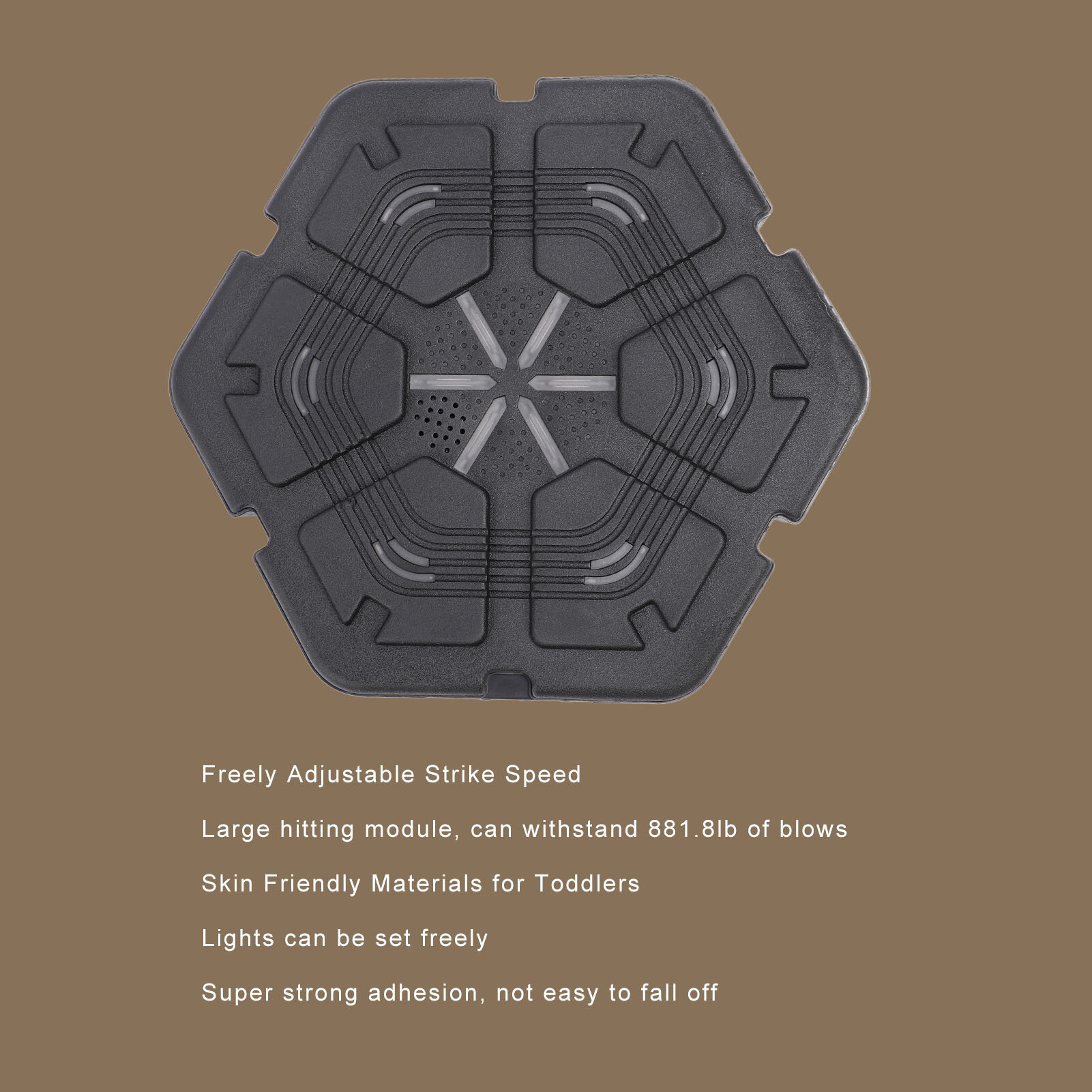 Музыкальный боксерский тренажер светодиодный дисплей настенный электронный боксерский тренажер для тренировки ударов