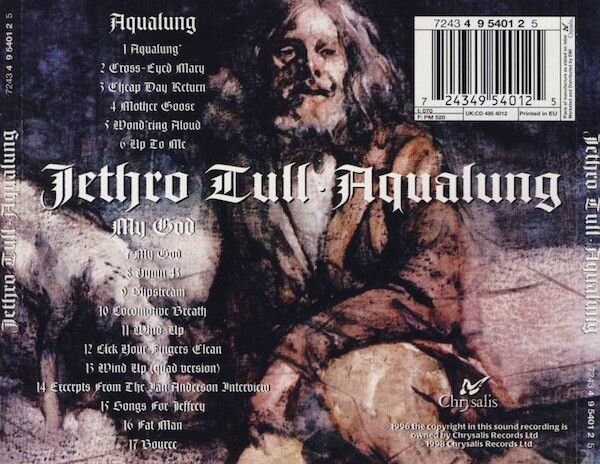 Аудио CD Jethro Tull Aqualung (CD/EU) NEW