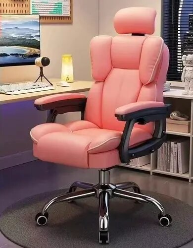 Игровое компьютерное кресло, розовый.