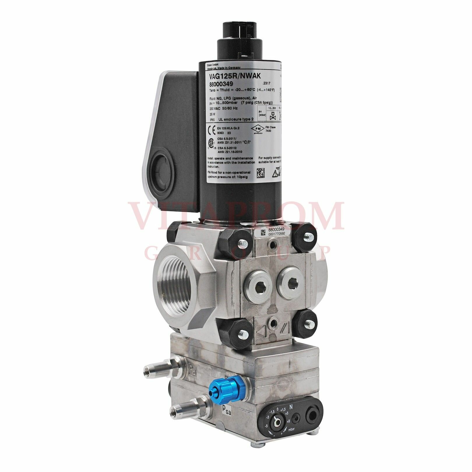 Газовый клапан Kromschroder VAG125R/NWAK, 88000349
