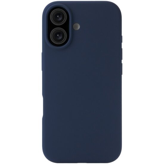 Чехол Ubear Touch Mag Case для Apple iPhone 17, MagSafe совместимый, силикон, софт-тач, темно-синий