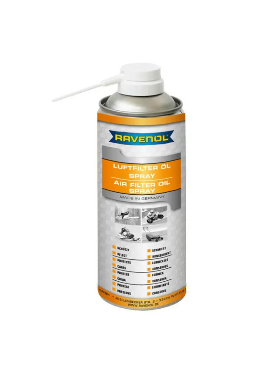 Пропиточный спрей для поролоновых фильтров RAVENOL 0,4 л