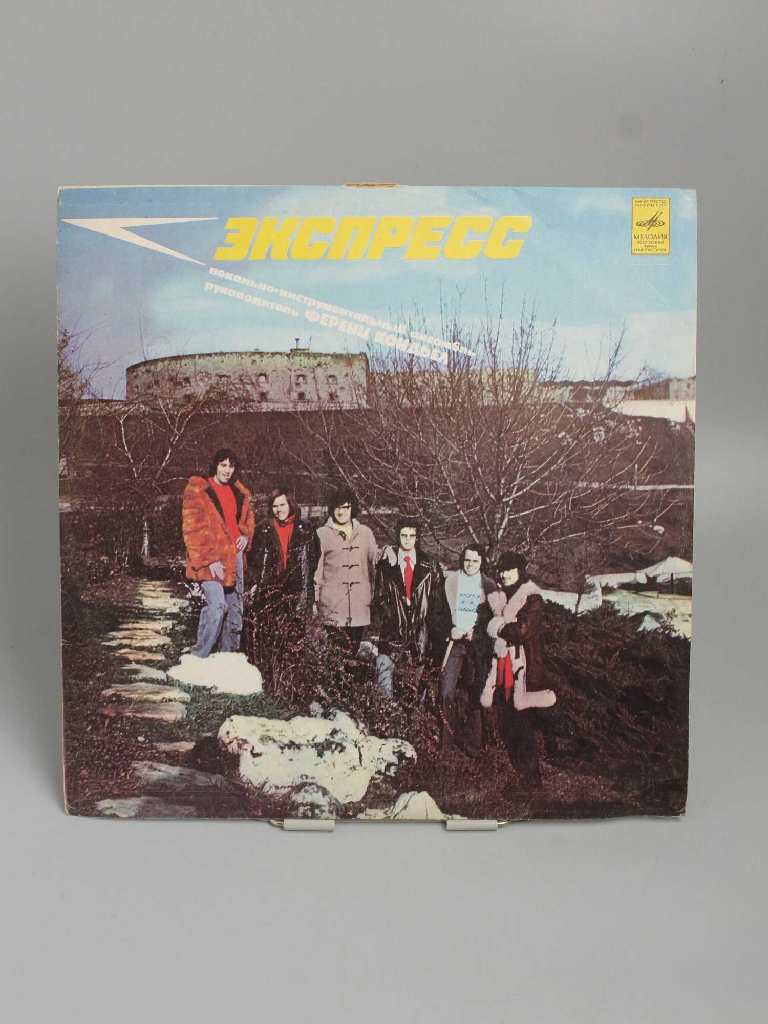 Винтажная виниловая пластинка ВИА "Экспресс" (Венгрия), 1977 год