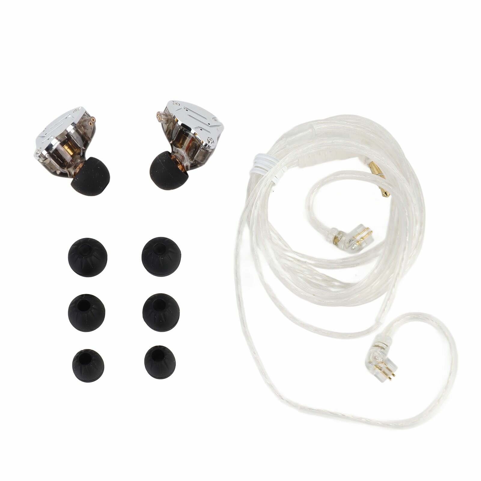 KZ ZS10 Pro 3.5MM 1DD+4BA HiFi наушники, спортивные, с микрофоном