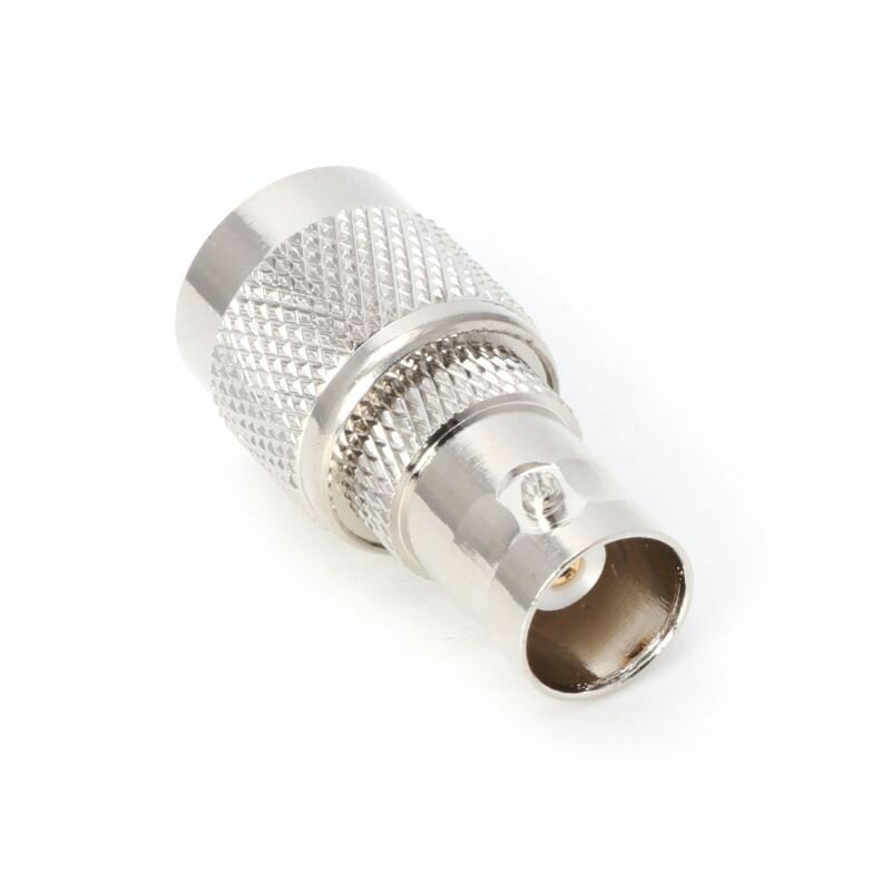 BNC Female to TNC Male Plug RF Разъем Коаксиальный адаптер преобразователя Прямой