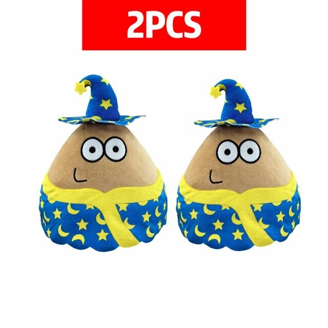 Набор из 1/4 плюшевых игрушек My Pet Alien Pou, милая кукла-питомец-инопланетянин, очаровательная плюшевая игрушка Pou, мягкая подушка, подарочная плюшевая игрушка-зверёк для детей и девочек