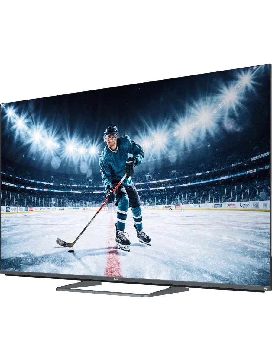 Телевизор Haier M4, mini LED, Android 14, звук от KEF, диагональ 65", Android
