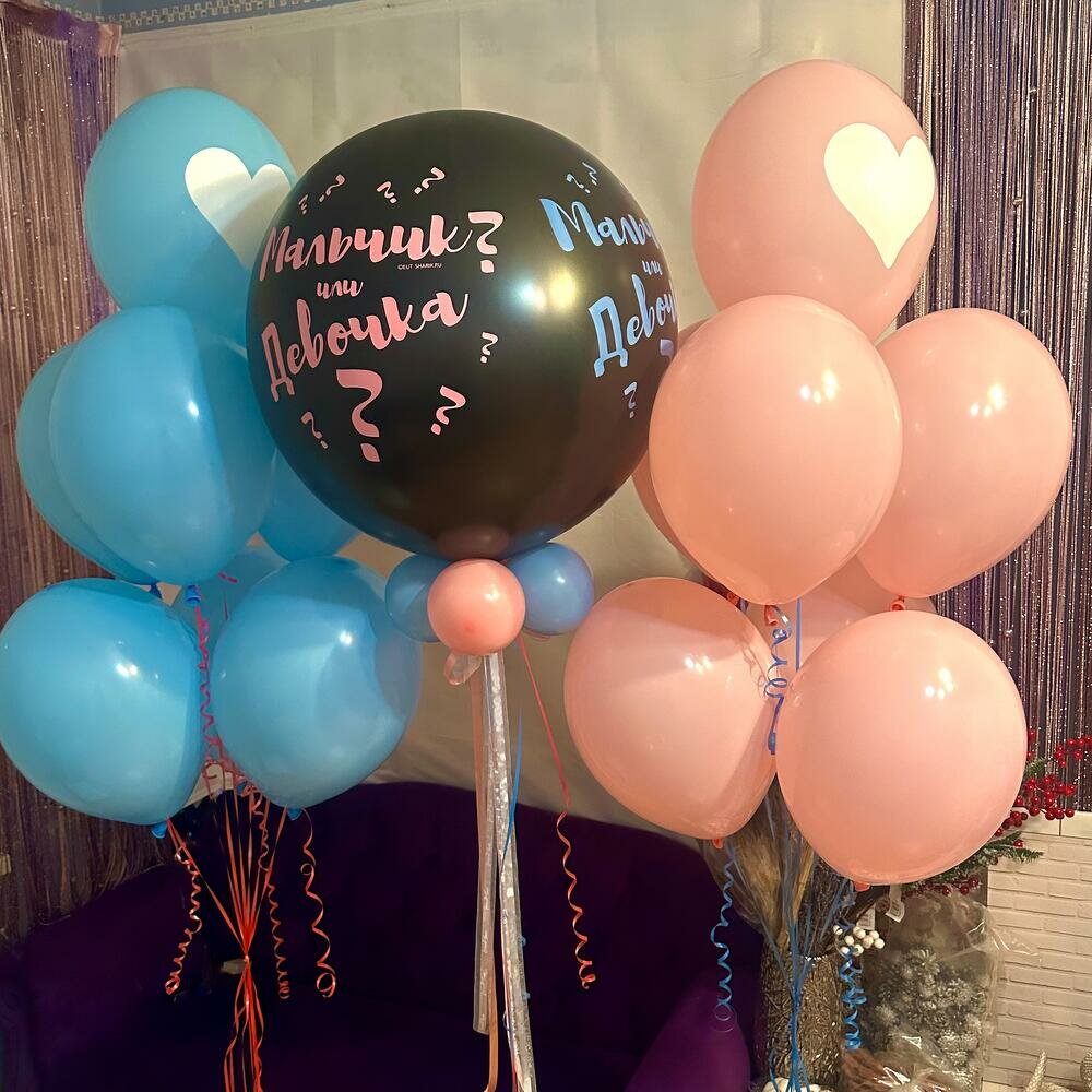 Мальчик или девочка , гендерный шар, гендер-пати