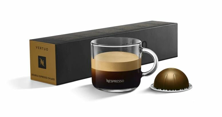 Капсулы Nespresso Vertuo Double Espresso Chiaro 80мл , 10 кап. в уп.