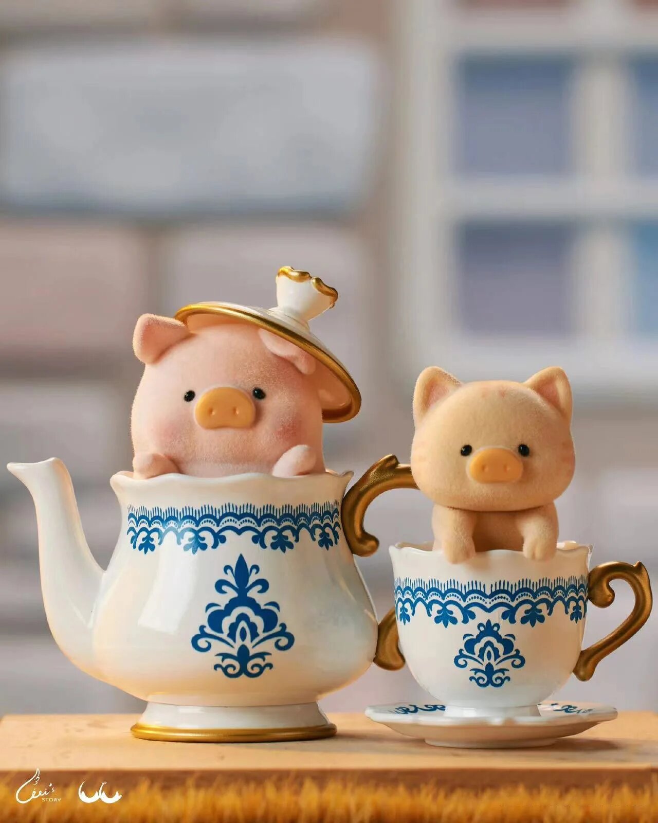Ticify LuLu The Piggy Pigchelin Restaurant Series фигурка-сюрприз TEA TIME