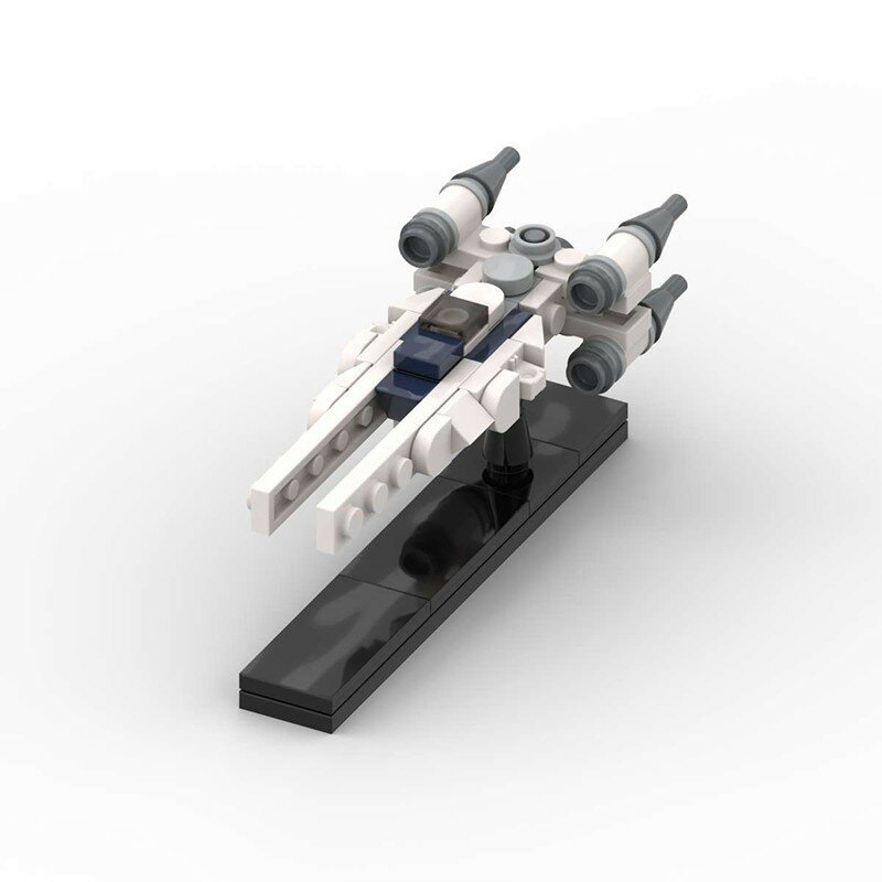 MOC-172050 Nano Звезда Смерти, совместимая с Lego, сборка кирпичей, миниатюрная модель сцены, звездный истребитель