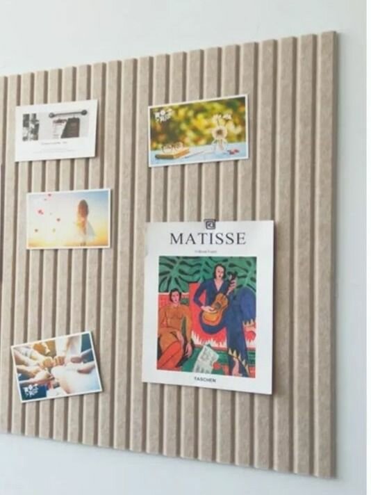 Доска для заметок на стену из ЭКО-войлока Mymatto, мудборд на стену, органайзер из войлока, НЕ пробковая доска для фото