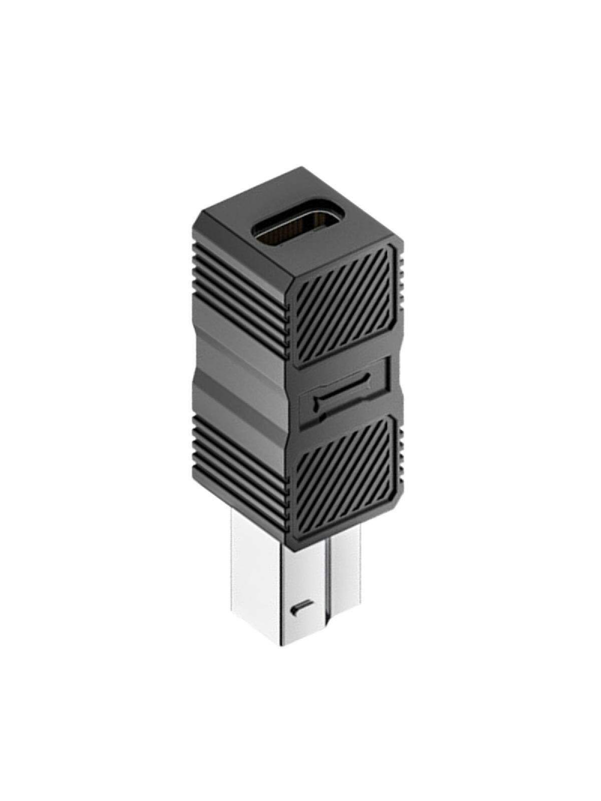 USB3.0 Printer Adapter Square Port USB B Male to USB/Type C Connector Extension Converter for Hard Disk Computer