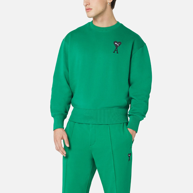Толстовка PUMA, размер S, , светло-зеленый — фото 1