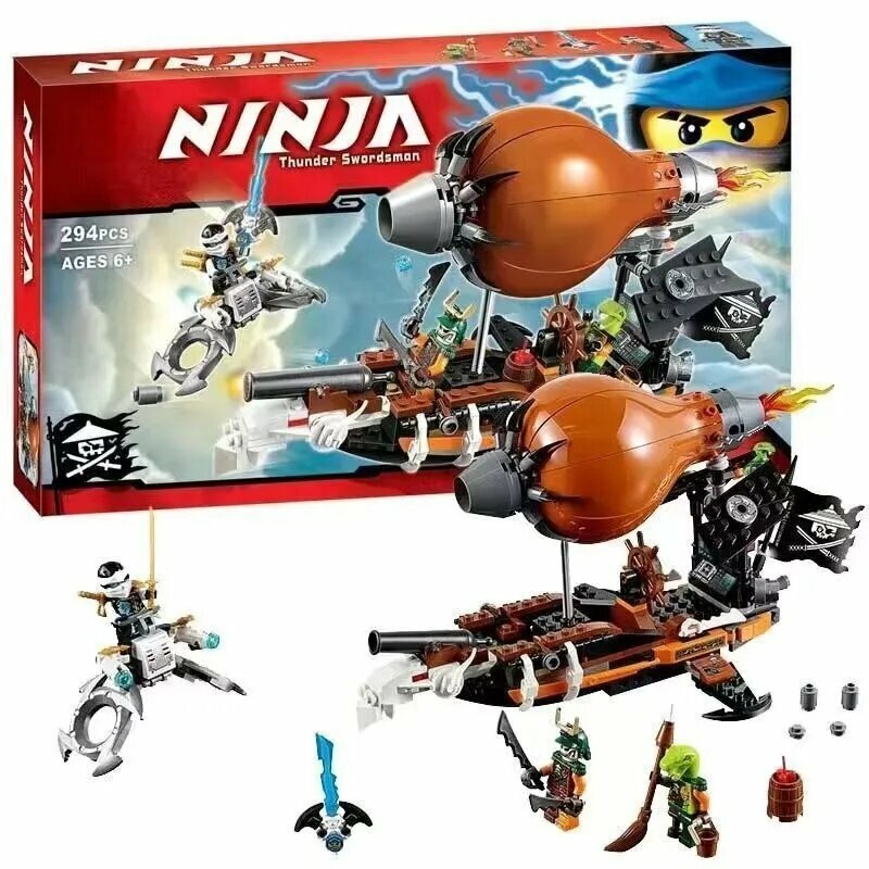 Конструктор Ninjago Налет Цеппелина 70603