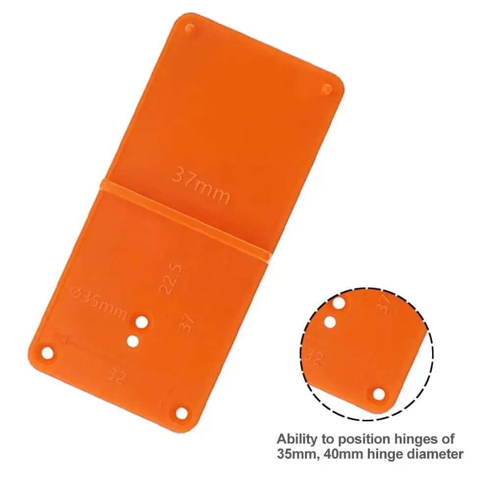 Шаблон Для Сверления Отверстий Под Дверные Ручки, 26/35/40 Мм, Для Разметки И Позиционирования