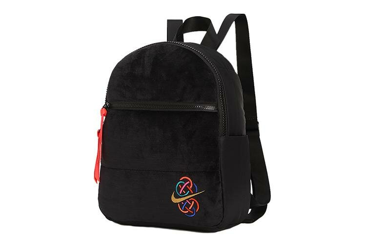 Рюкзак тканевый унисекс Nike Regular, черный, 4962324