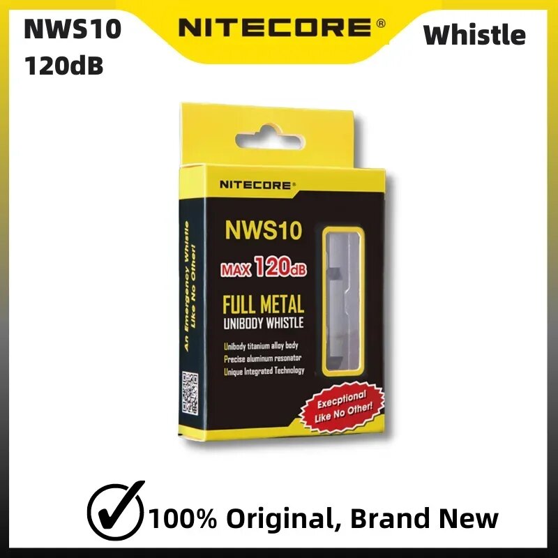 NITECORE NWS10 аварийный свисток 120 дБ